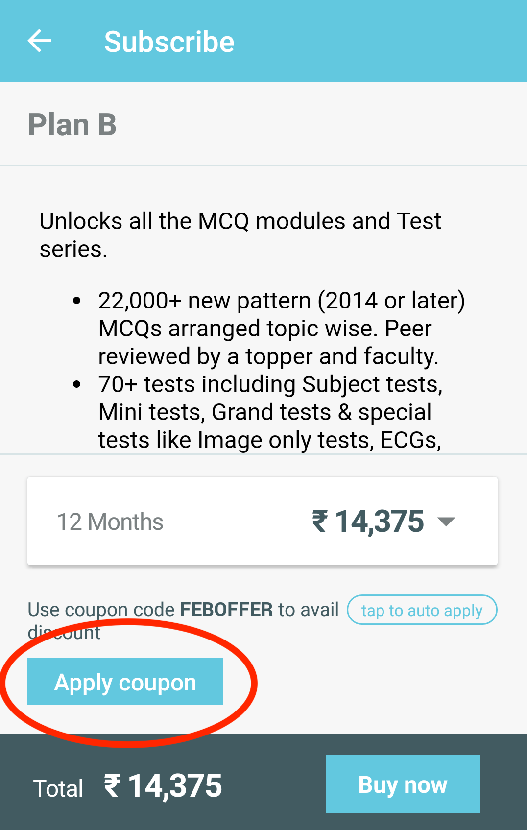 Steps to avail the Patron 2018 offer - Marrow