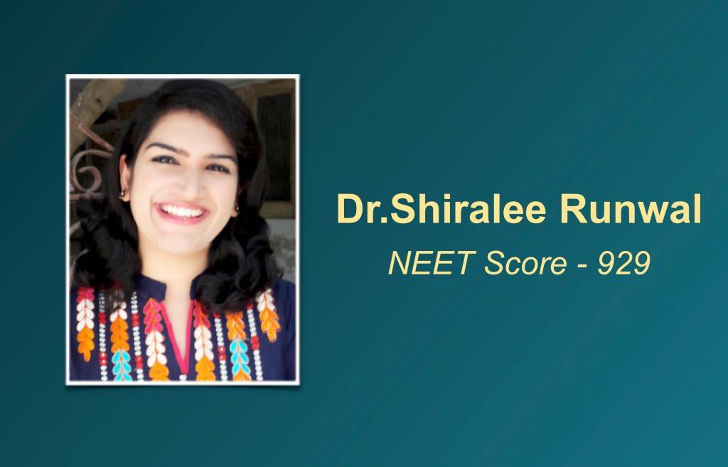 How Dr.Shiralee scored 929 in NEET PG 2018 without any coaching or ...