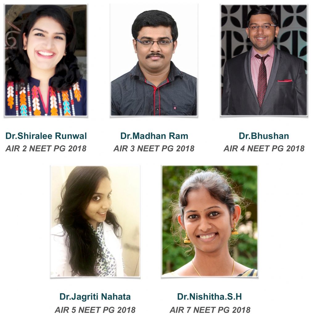 Testimonials from Toppers of NEET PG 2018 - Marrow