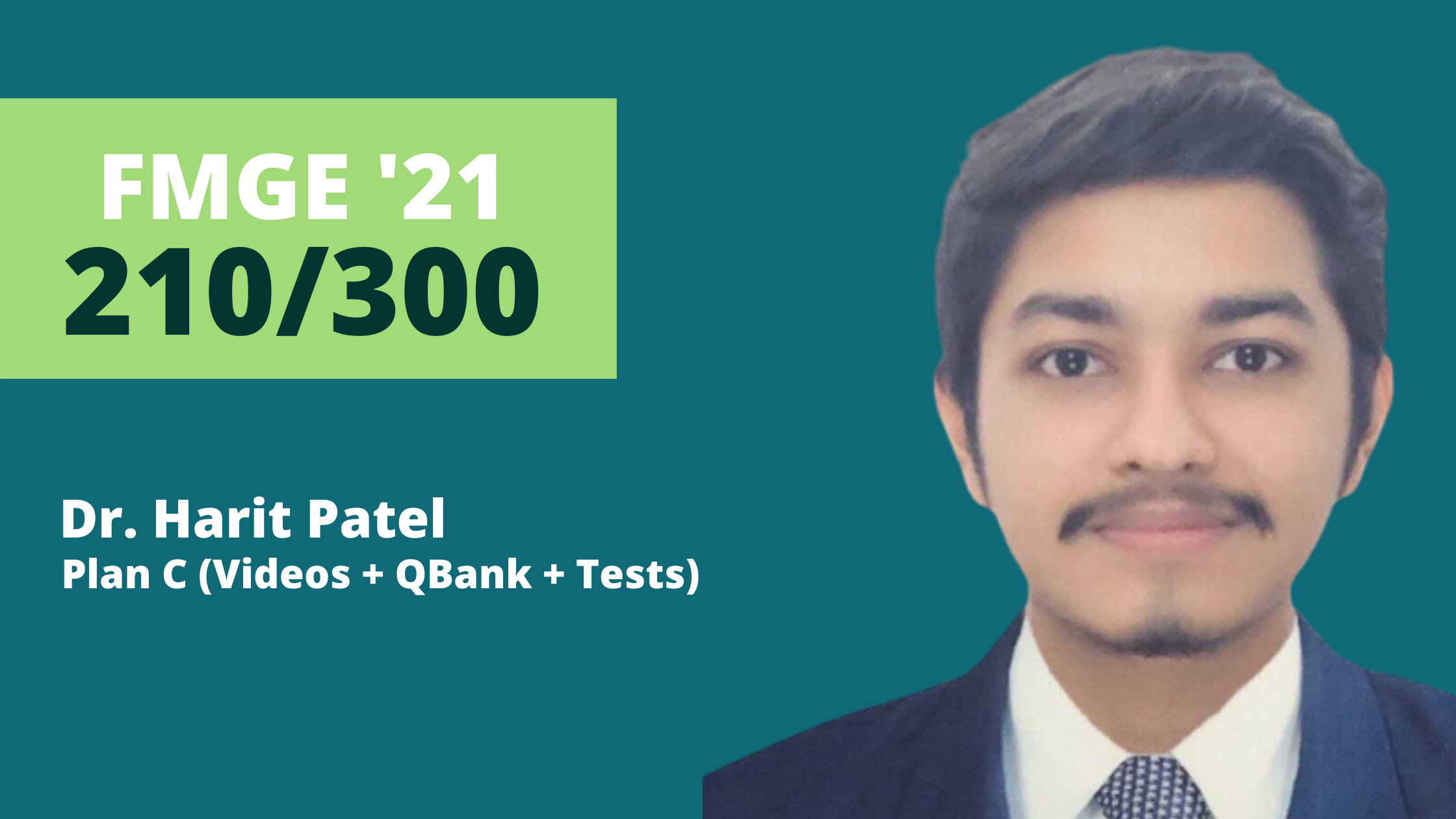 How Marrow helped me secure 210/300 in my first attempt at FMGE - Dr. Harit Patel - Marrow